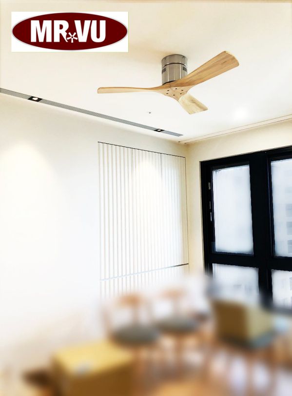 MR.VU帶木葉片的吊扇: 為什麼選擇? - Mr Vu fan in Taiwan